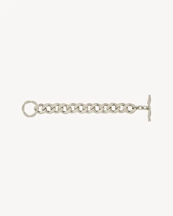 Saint Laurent Chain Link Bracelet In Metal