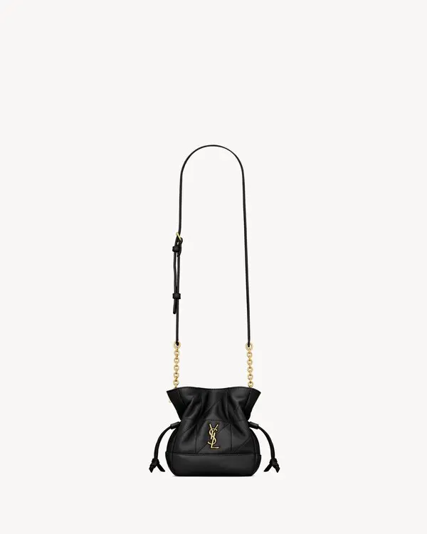 Saint Laurent Jamie Mini Shoulder Pouch In Lambskin