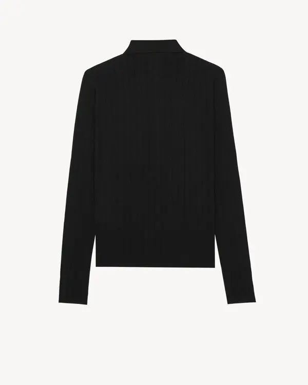 Saint Laurent Polo In Wool