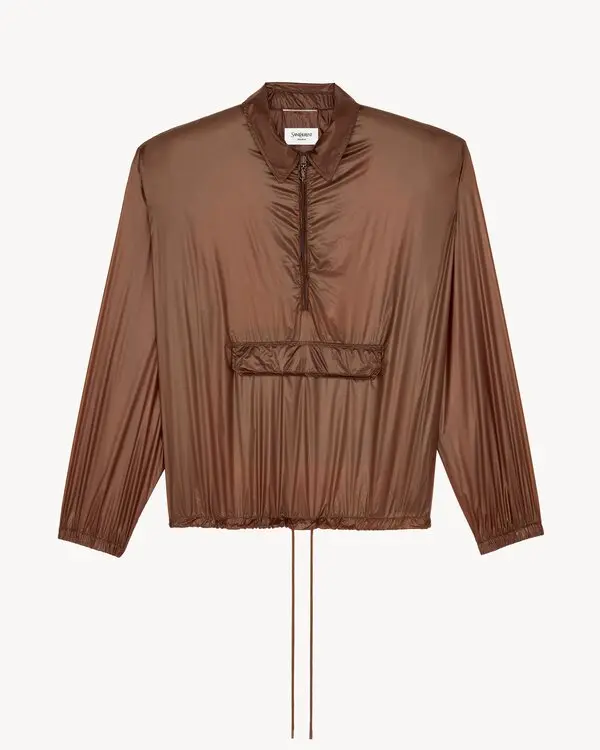 Saint Laurent Windbreaker - Cognac