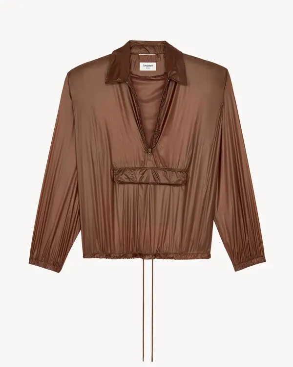 Saint Laurent Windbreaker - Cognac