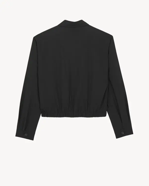 Saint Laurent Cotton Poplin Jacket