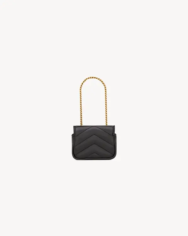 Saint Laurent Loulou Charm In Lambskin