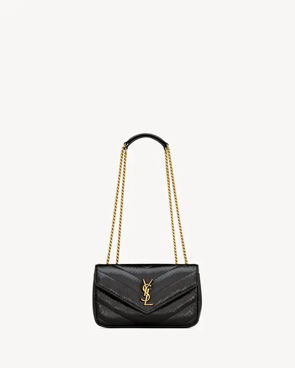 Saint Laurent Loulou Small Matelassé Bag