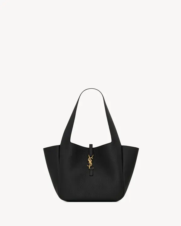 Saint Laurent Le 5 À 7 Small Bea Grained Leather Bag