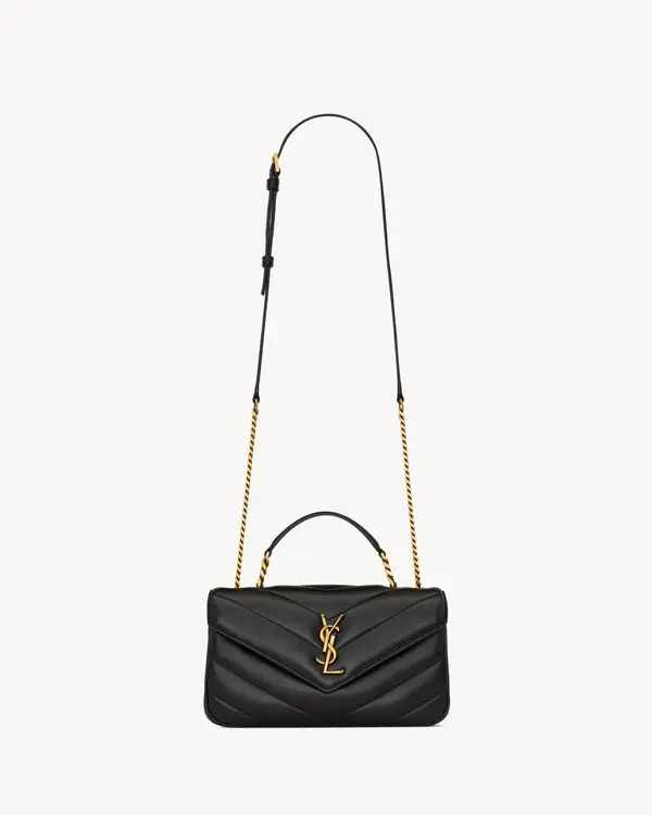 Saint Laurent Loulou Top-handle Bag - Black