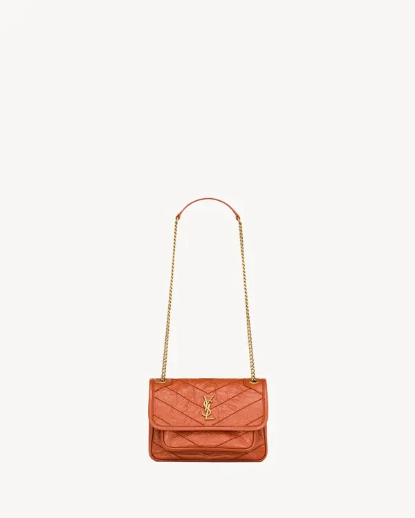 Saint Laurent Niki Mini Vintage Leather Bag