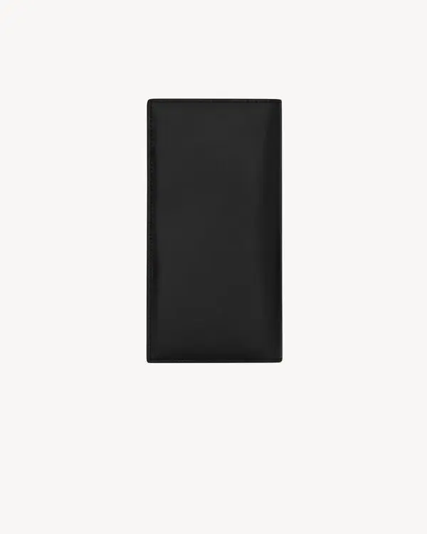 Saint Laurent Tiny Cassandre Continental Wallet In Matte Leather