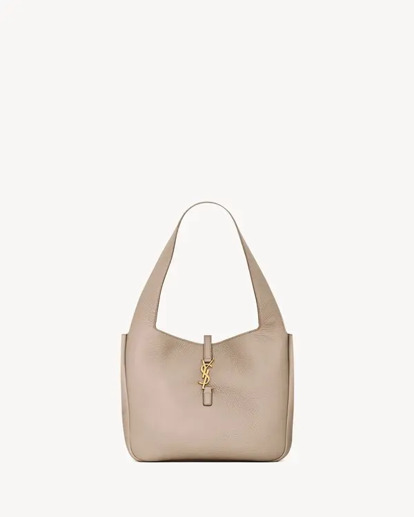 Saint Laurent Le 5 À 7 Small Bea Grained Leather Bag