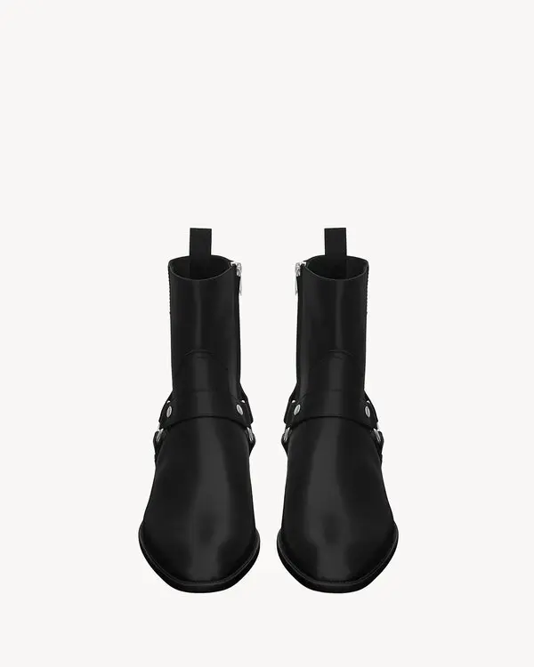 Saint Laurent Wyatt Harness Boots