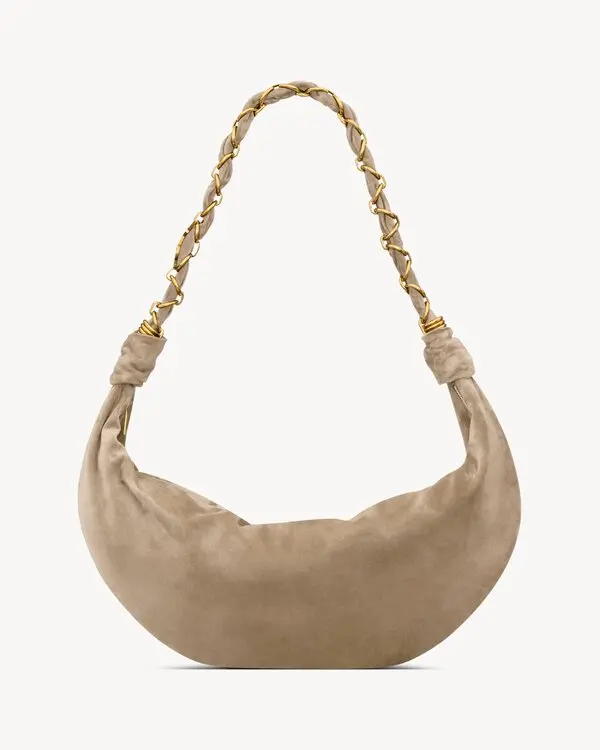 Saint Laurent Amalia Hobo Bag - Light Cumin