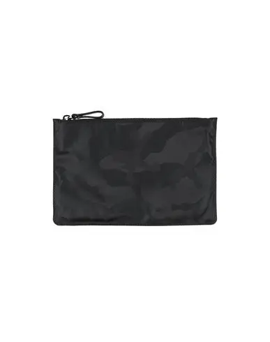 Valentino Garavani Camouflage Textile Pouch - Black