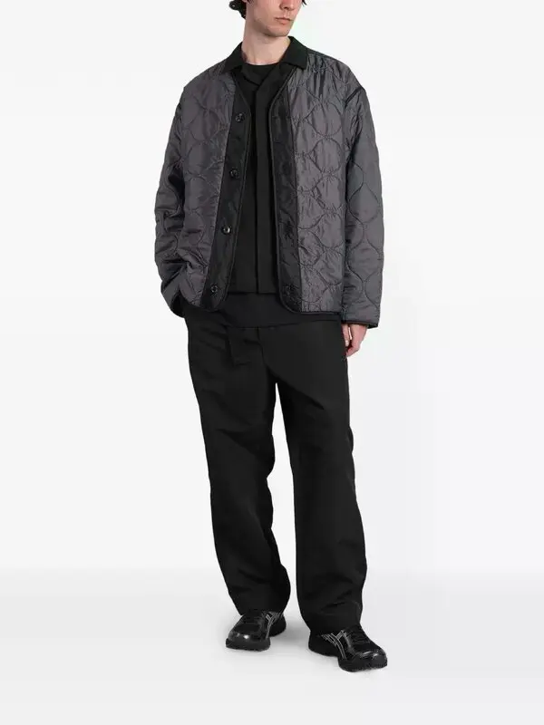 PEACEMAKER OAMC Belted Straight-leg Trousers - Black