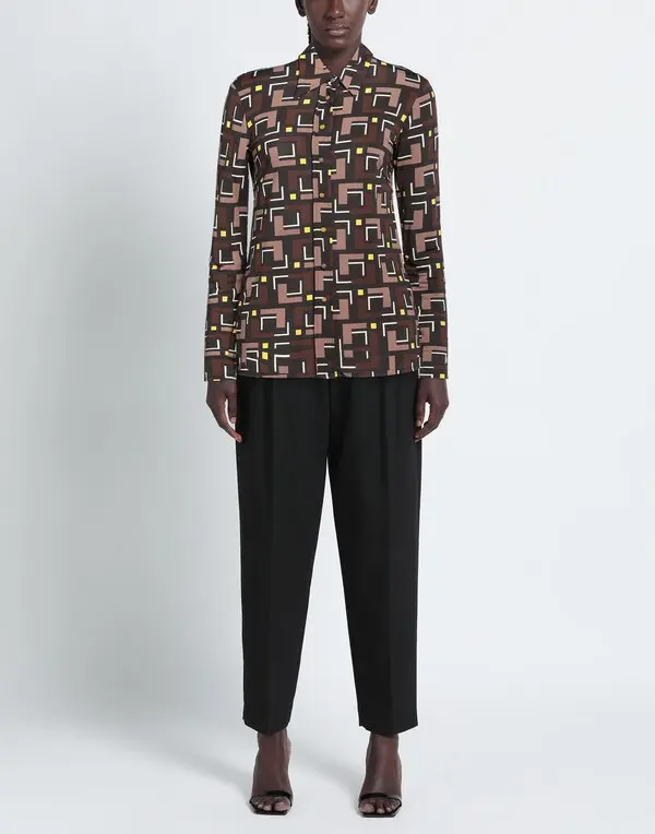Malìparmi Printed Viscose And Elastane Shirt