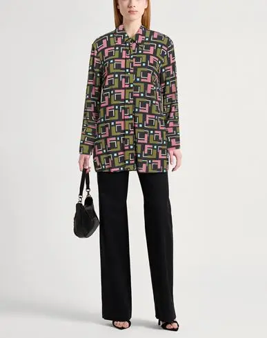 Malìparmi Printed Viscose And Elastane Shirt