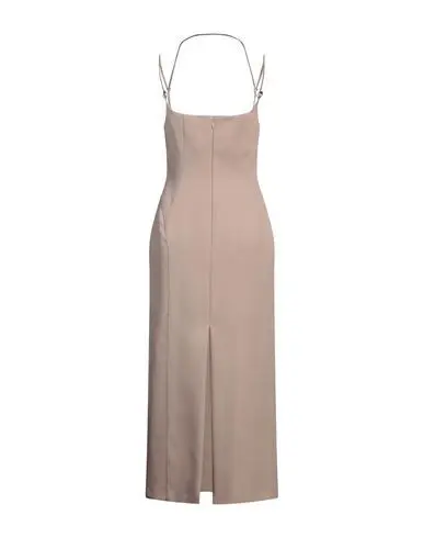 Attico Maxi Dress Virgin Wool