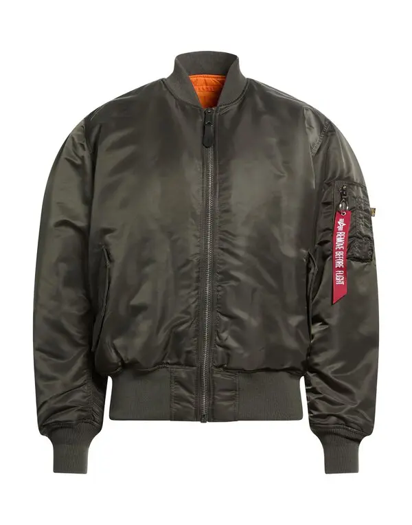 Alpha Industries Nylon Bomber Jacket