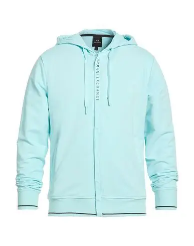 Armani Exchange Zip Up Hoodie - Turquoise