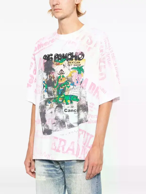 BETTER WITH AGE Tie-dye Graphic-print T-shirt