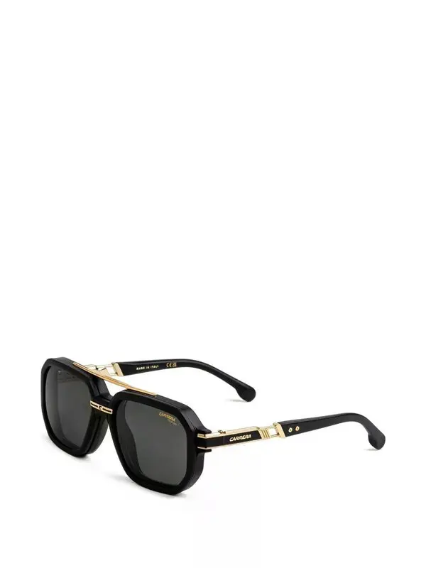 Carrera Eyewear Titanio 01 Geometric-frame Clip-on Eyeglasses