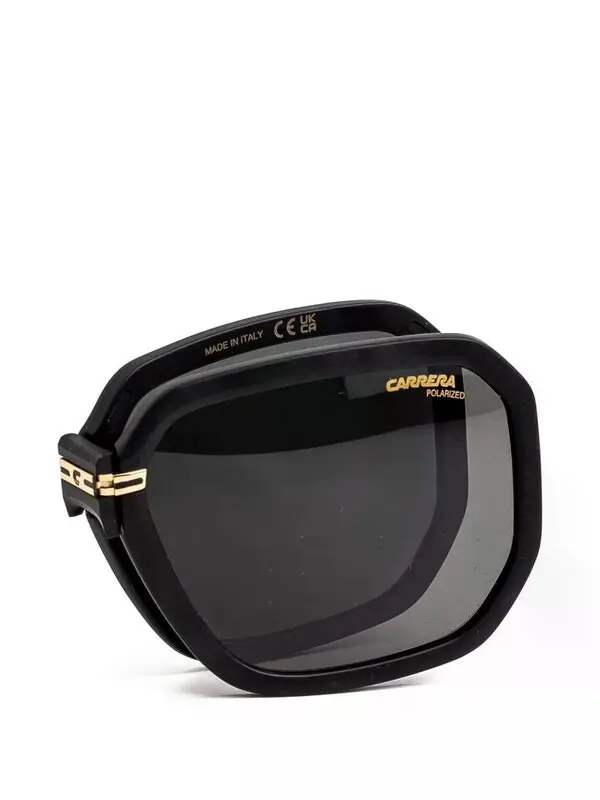 Carrera Eyewear Titanio 01 Geometric-frame Clip-on Eyeglasses