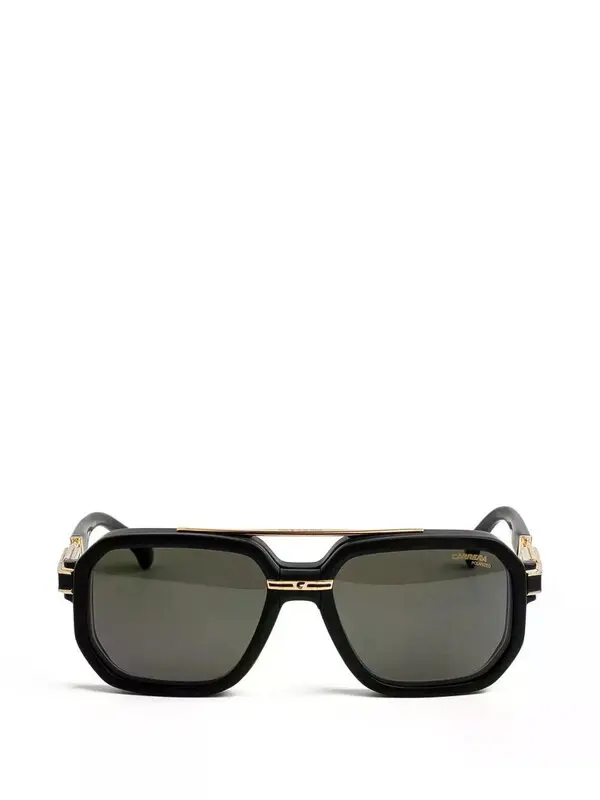 Carrera Eyewear Titanio 01 Geometric-frame Clip-on Eyeglasses