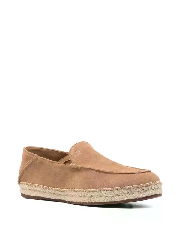 Guess Suede Espadrille Loafers - Neutrals