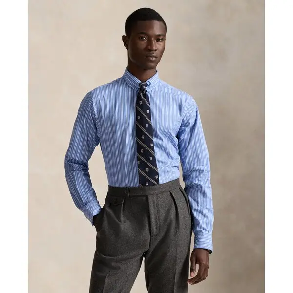 Ralph Lauren Custom Fit Striped Dobby Shirt
