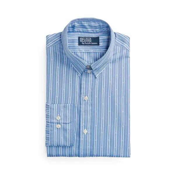Ralph Lauren Custom Fit Striped Dobby Shirt