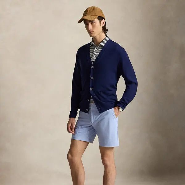 Ralph Lauren 8-inch Tailored Fit Performance Short - Pebble Blue