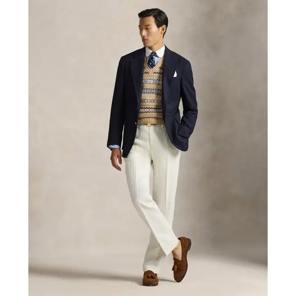 Ralph Lauren Fair Isle Cotton-wool Sweater Vest