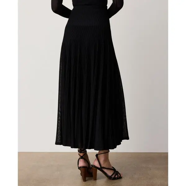 Ralph Lauren Celia Matte Ottoman Sweater Skirt