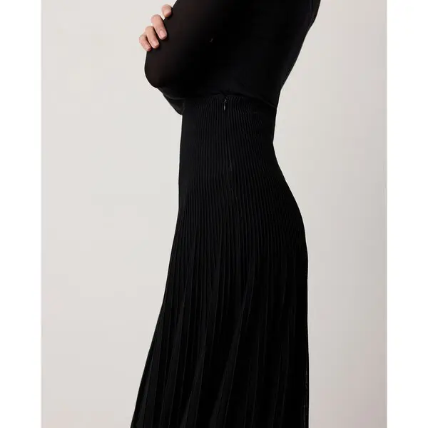 Ralph Lauren Celia Matte Ottoman Sweater Skirt