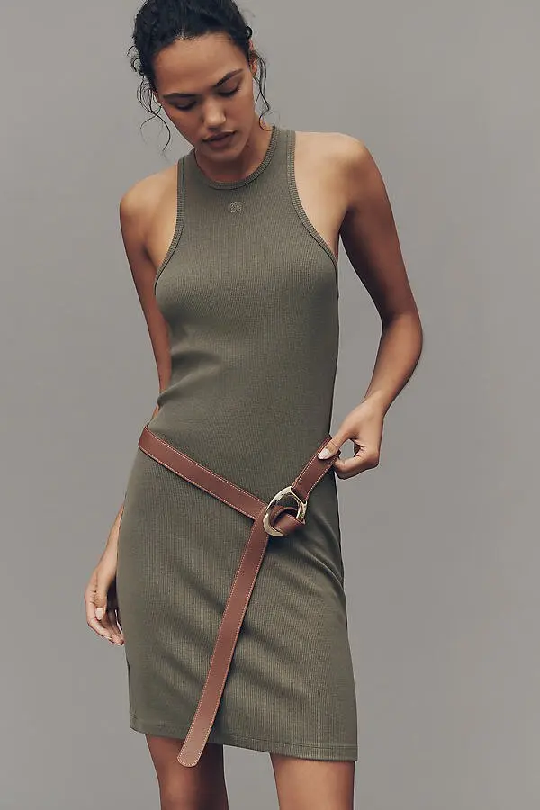Anthropologie Alta Moda Brandy Belt - Brown