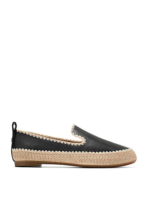 Cole Haan Asbury Espadrille Loafers - Black