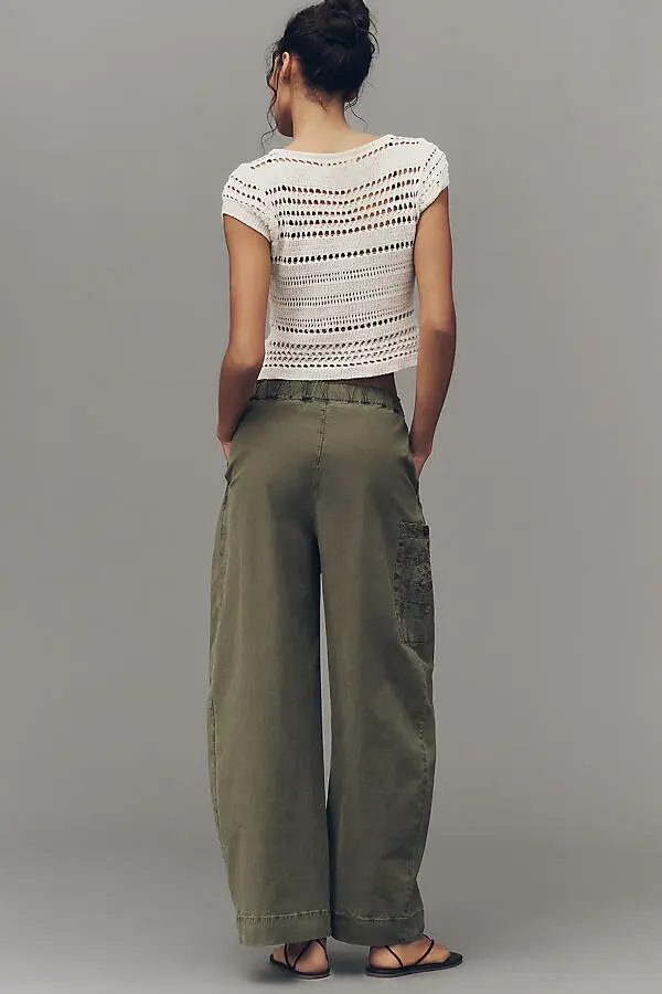 Anthropologie Vintage Foldover Pants
