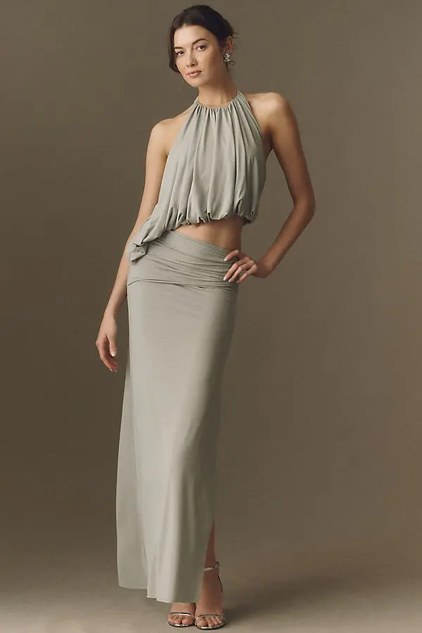 Bec & Bridge Cadence Racer Maxi Dress - Pistachio