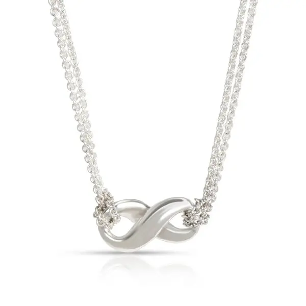 Tiffany & Co. Sterling Silver Infinity Necklace - Sterling_silver