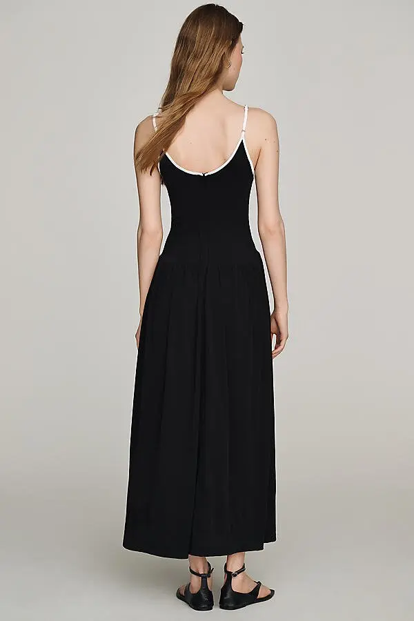 Anthropologie Drop-waist Midi Dress