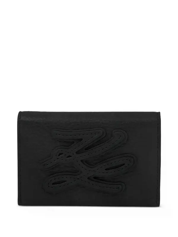Karl Lagerfeld K/autograph Bifold Cardholder - Black