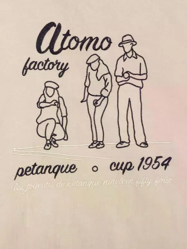 ATOMO FACTORY Crew-neck T-shirt