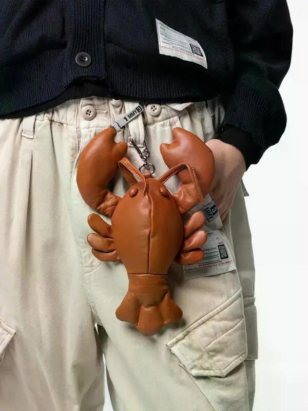 Mihara Yasuhiro Lobster Shoulder Bag - Brown