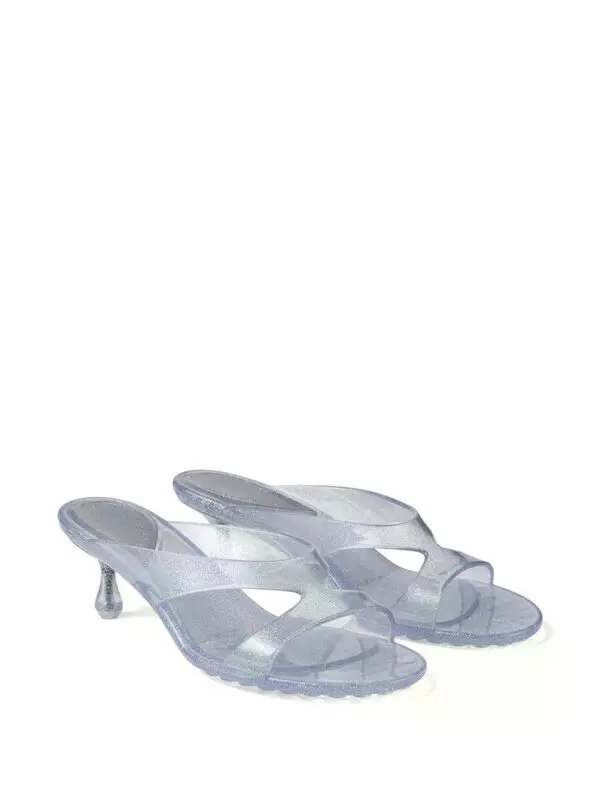 JIMMY CHOO Jelly Drop 50 Glitter Jelly Sandals