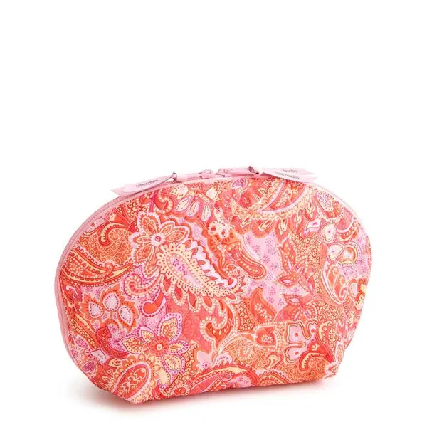 VERA BRADLEY Large Dome Cosmetic Bag - Pink