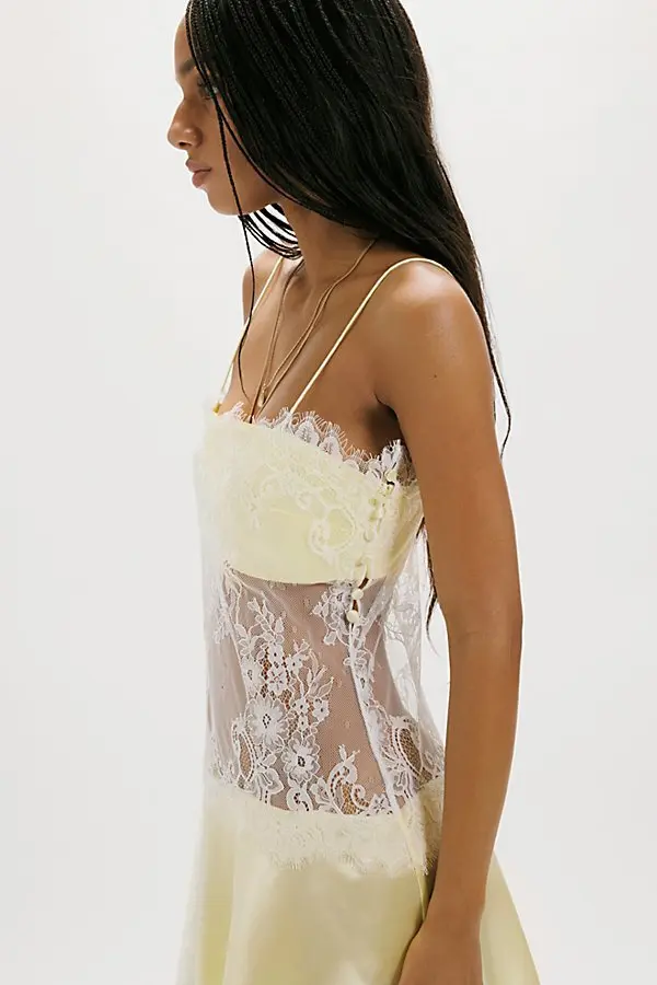 THIRD FORM Poetry Lace Mini Dress
