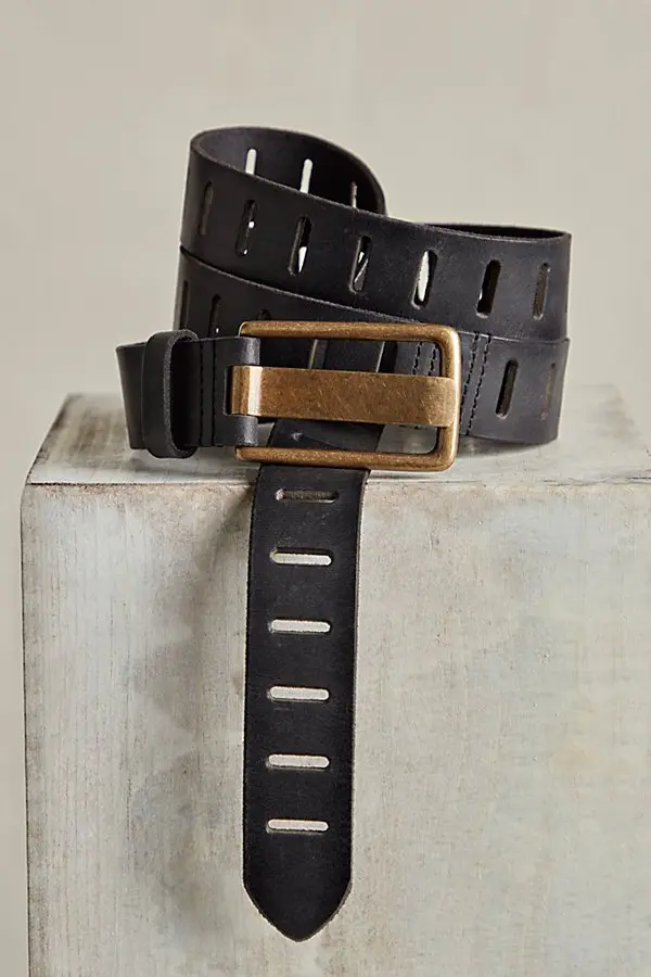 Free People We The Free Jona Extra Long Belt - Black