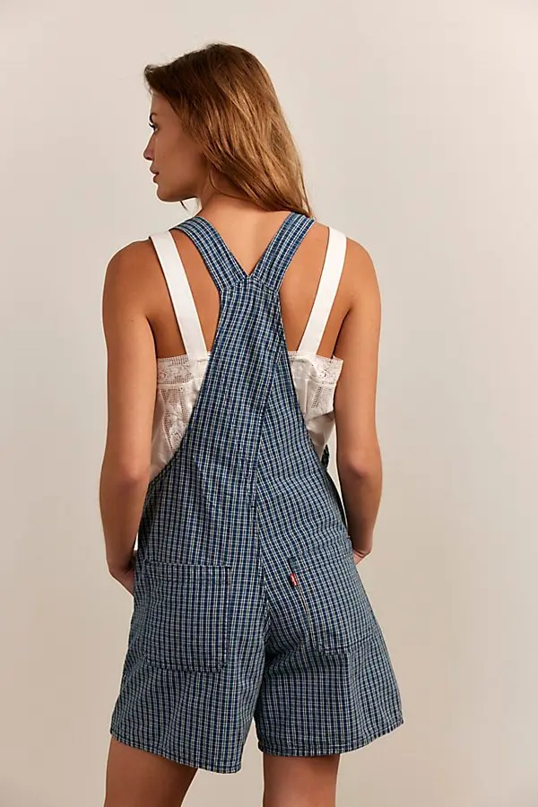 LEVI'S Utility Printed Shortalls
