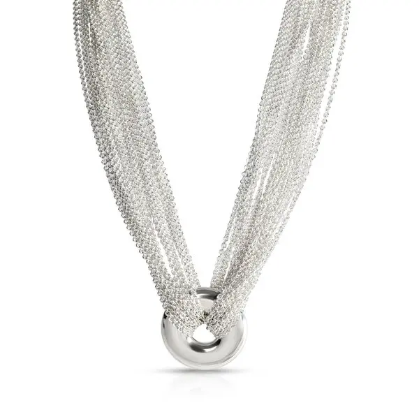 Tiffany & Co. Sterling Silver Multi-strand Circle Necklace - Sterling_silver