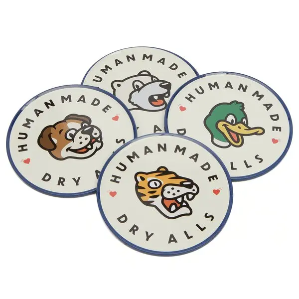 HUMAN MADE Animal Coaster Set