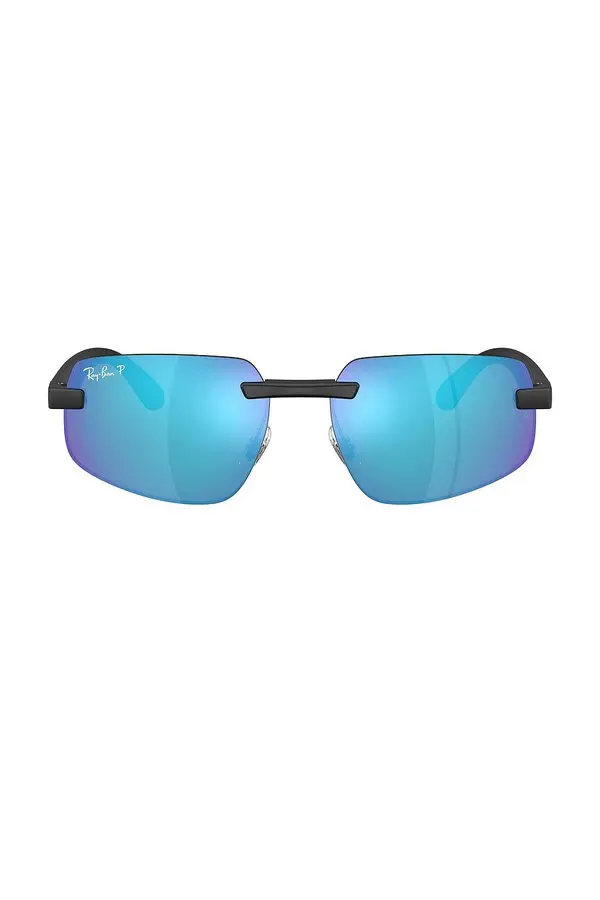 Ray-ban Irregular Sunglasses - Blue